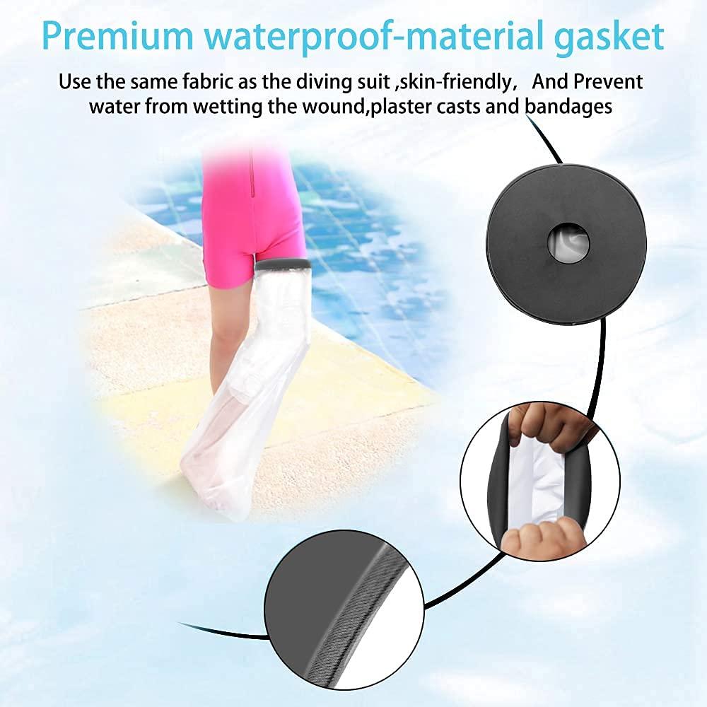 Child Waterproof Leg Cast Cover - Reusable, Upgraded Protector for ...