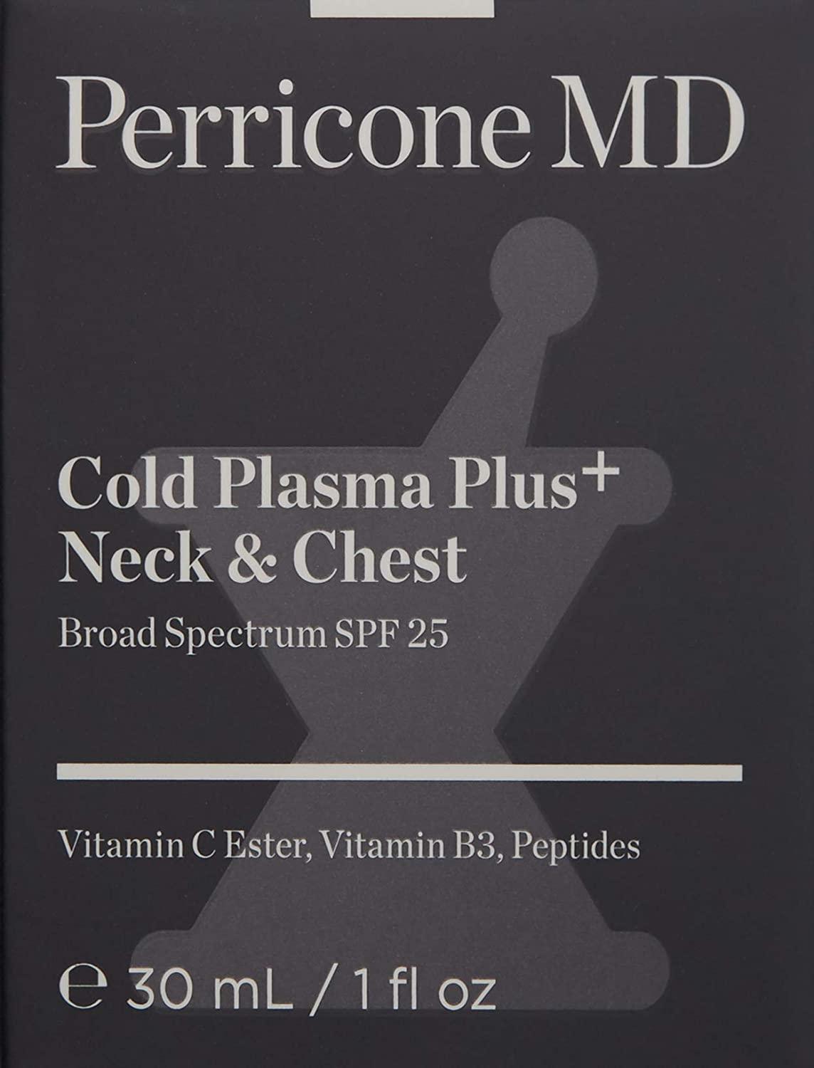 Perricone MD Cold Plasma Plus+ Neck & Chest SPF 25 1oz - Anti-Aging ...