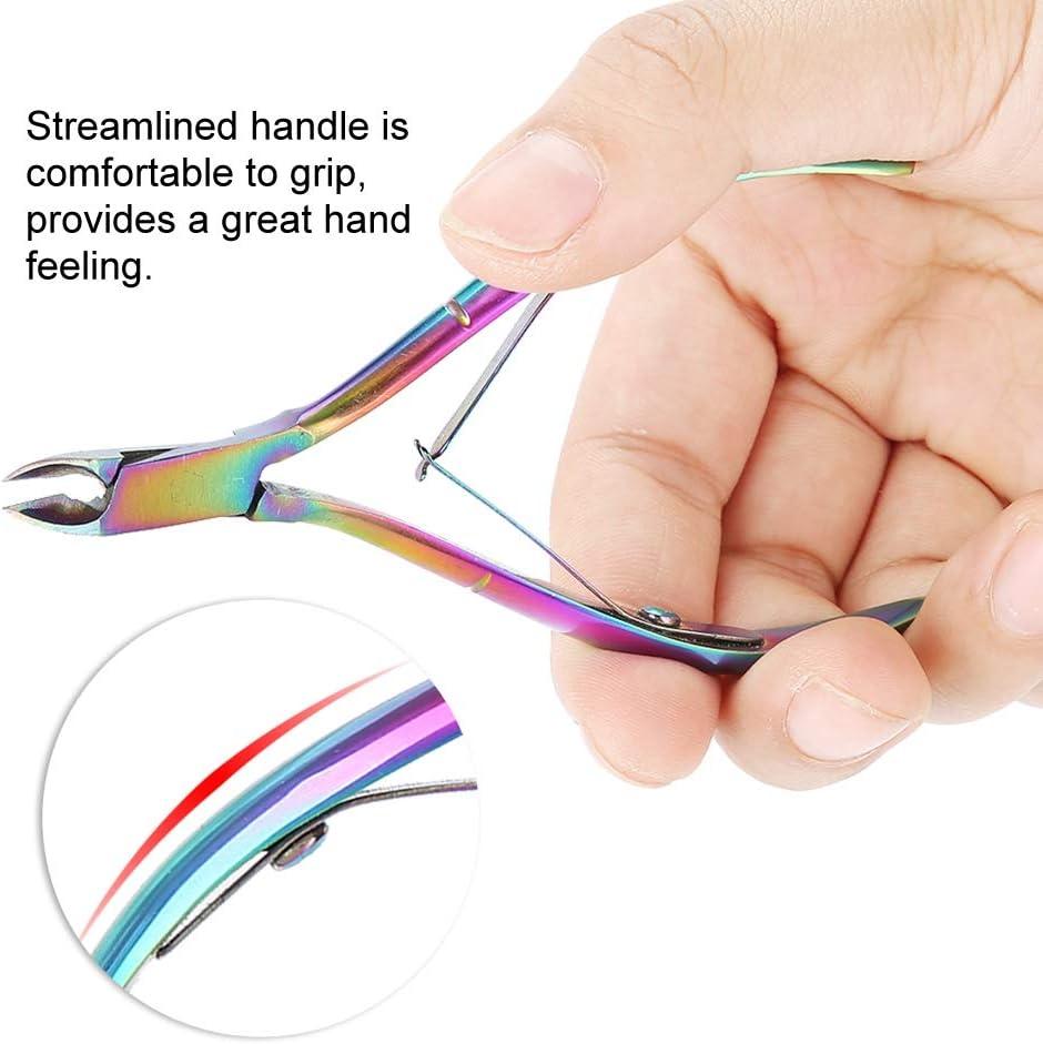 Stainless Steel Cuticle Trimmer Nipper for Manicure & Pedicure - Dead ...