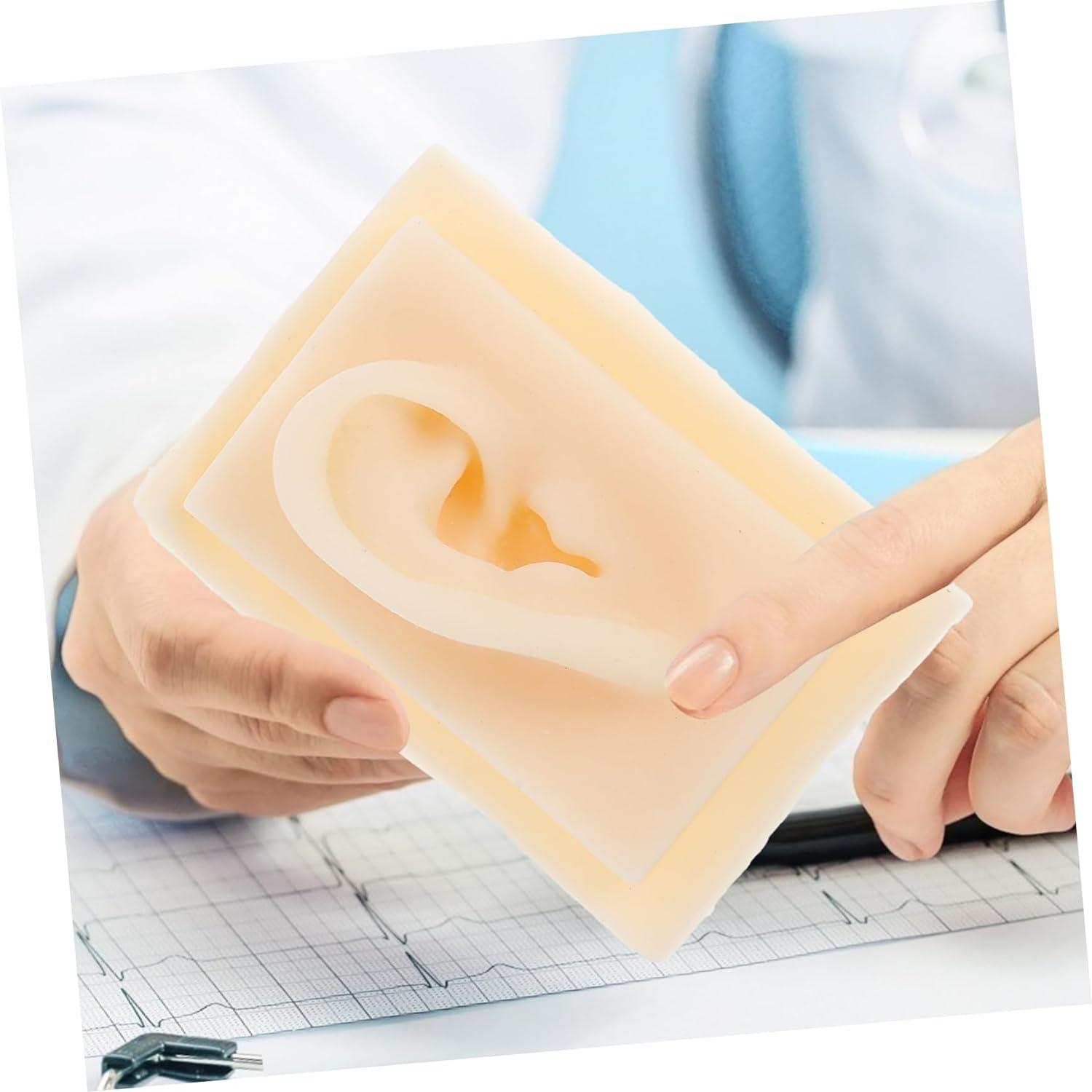 Healifty Silicone Human Ear Massage Tools - 1 Pair | Flexible Ear ...