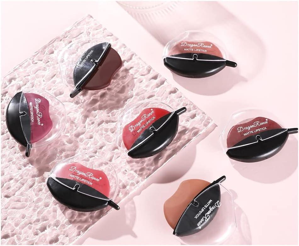 Lazy Lipstick Waterproof Lip Gloss - Shiny Lip Shape Design (06) | Buy ...