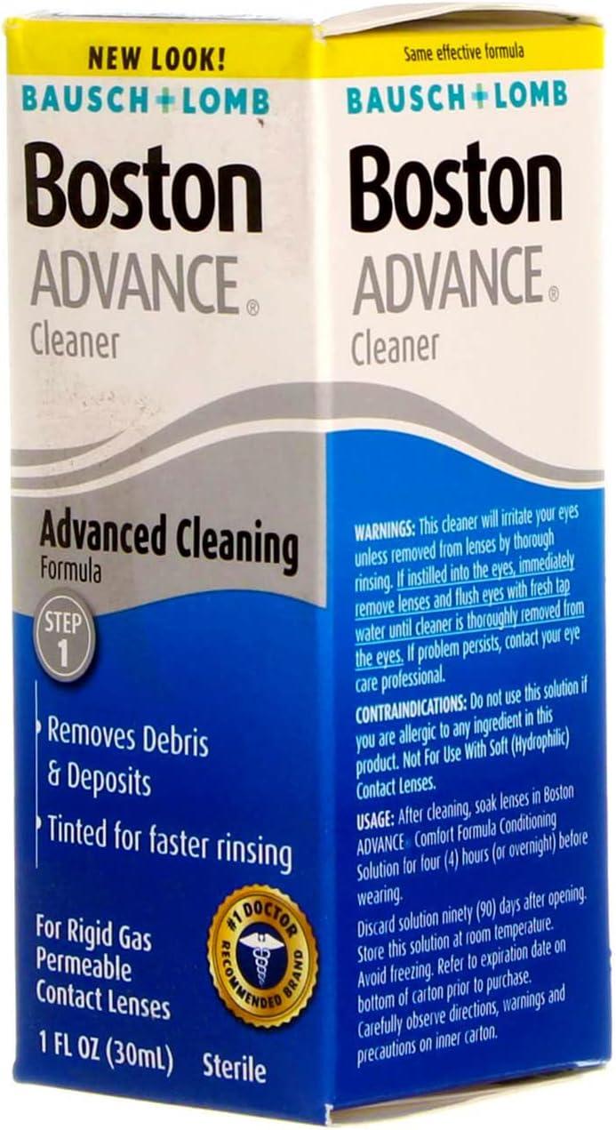 Bausch & Lomb Boston Advance Cleaner 1 oz - Pack of 5 | Effective ...