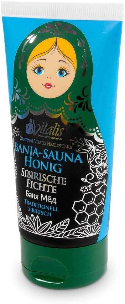 Buy Sauna Honey Siberian Spruce 150g Tube - Natural Sauna Cream for ...