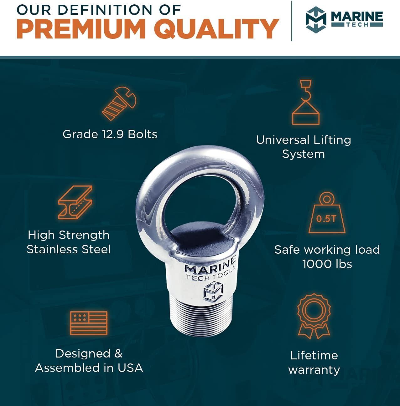 Marine Tech Tools AMT0022 Mercury Lifting Ring & Outboard Flywheel ...