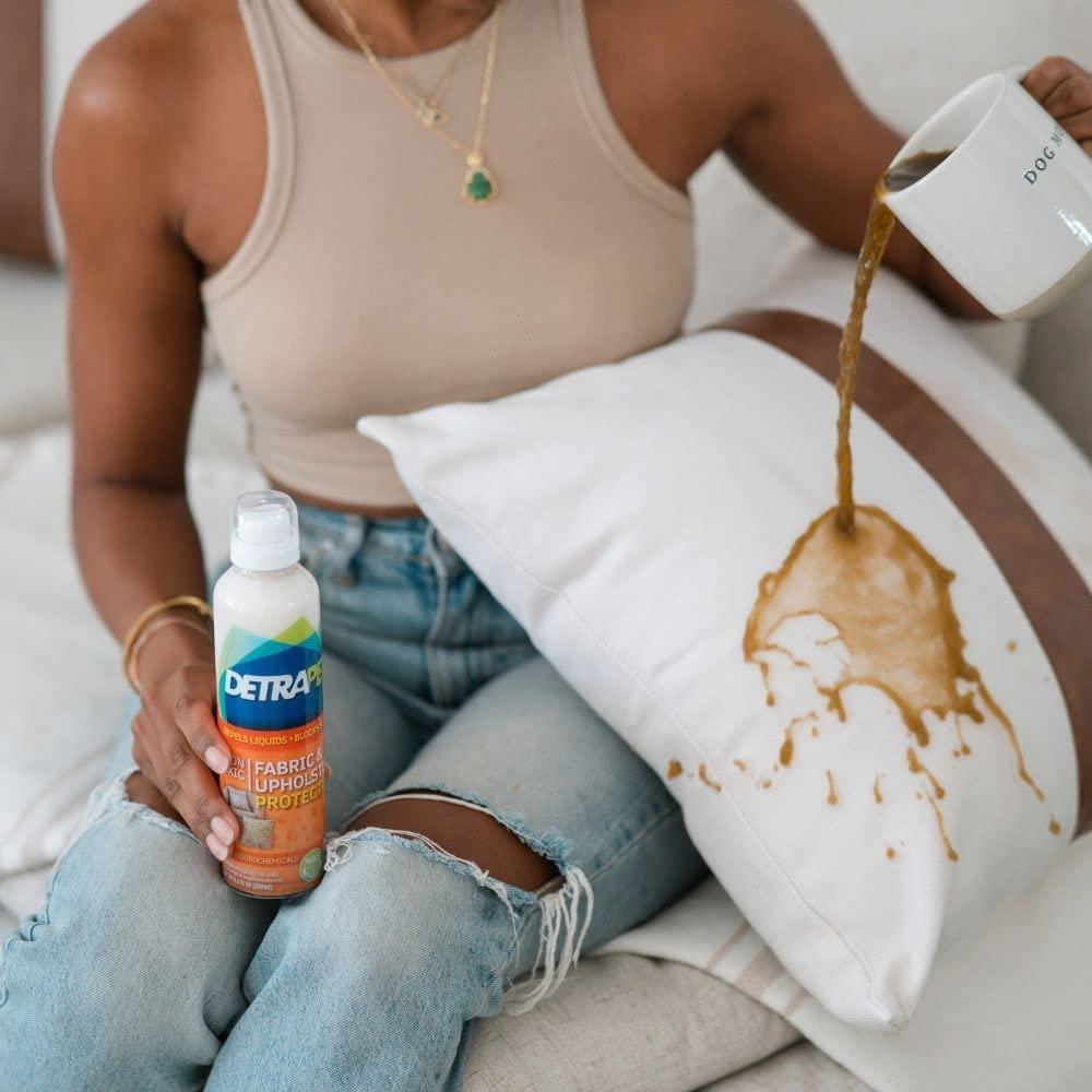 DetraPel Fabric & Upholstery Protector - 6.8 oz. (200ml) | As Seen on ...