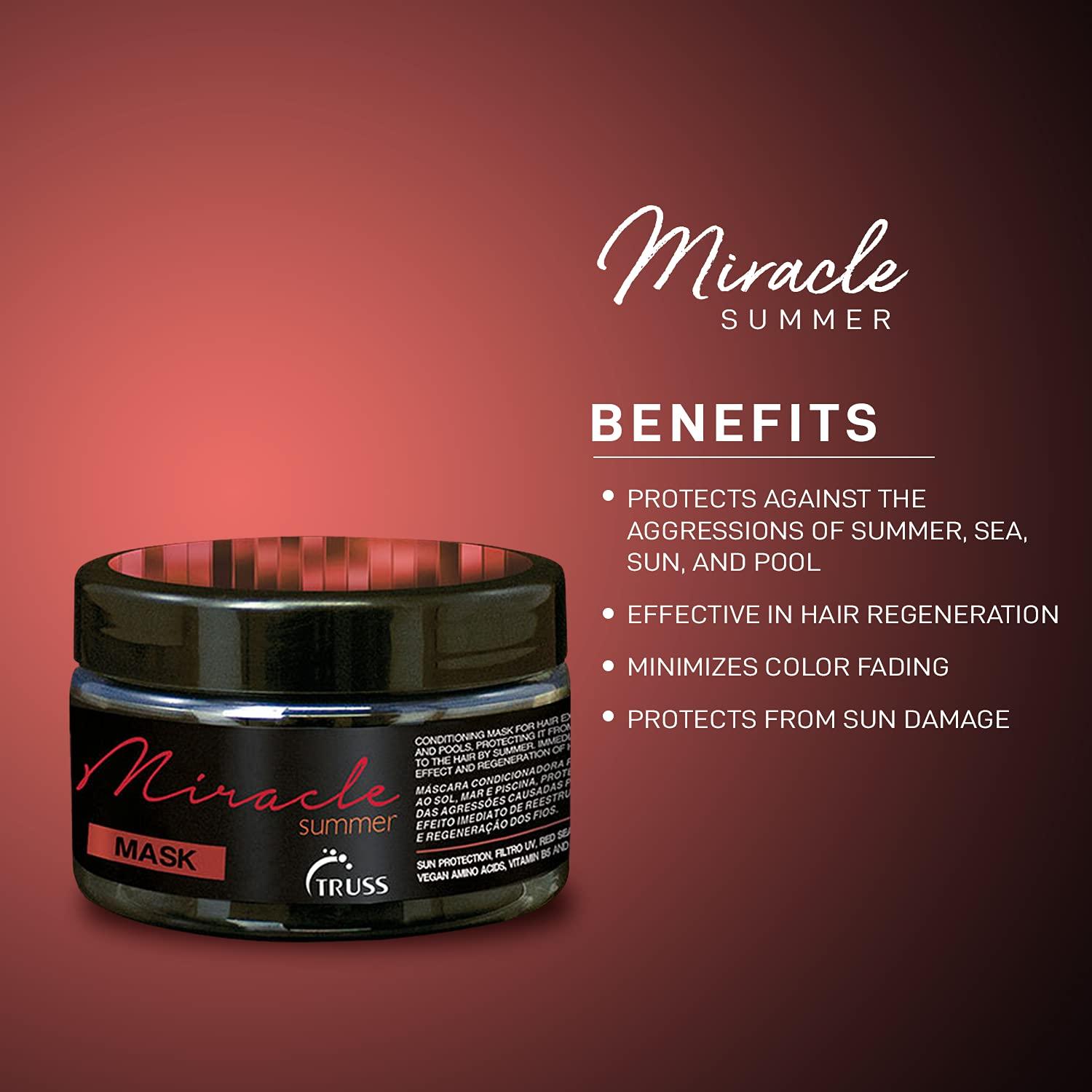 Truss Miracle Summer Mask Bundle with Deluxe Prime Treatment - Achieve ...