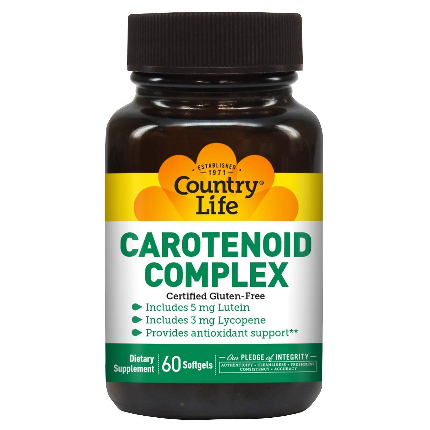 Country Life Carotenoid Complex 60-Count - Pack of 1 | Buy Now with ...