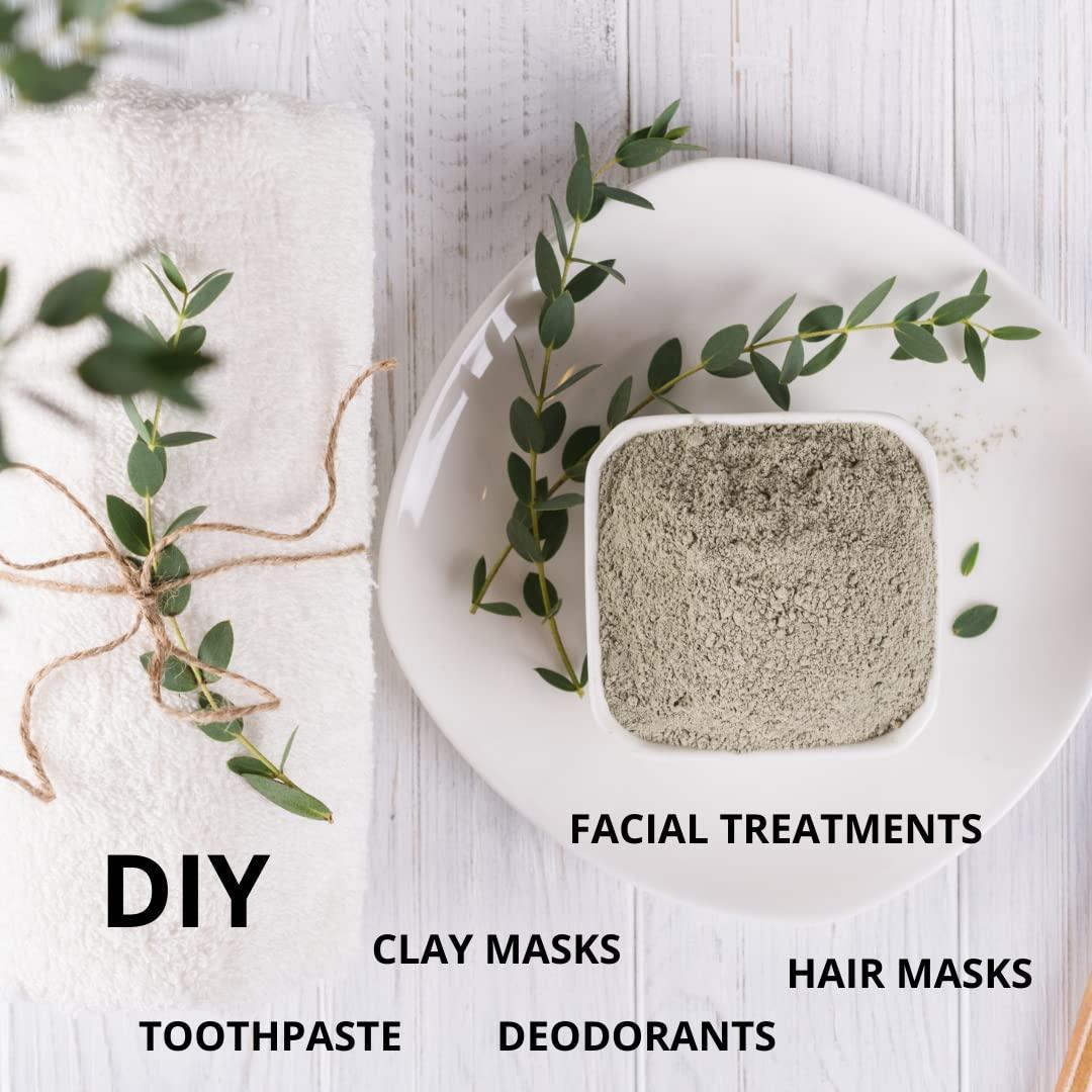 SMART SOLUTIONS Calcium Bentonite Clay Food Grade 2 lb Pure Indian ...