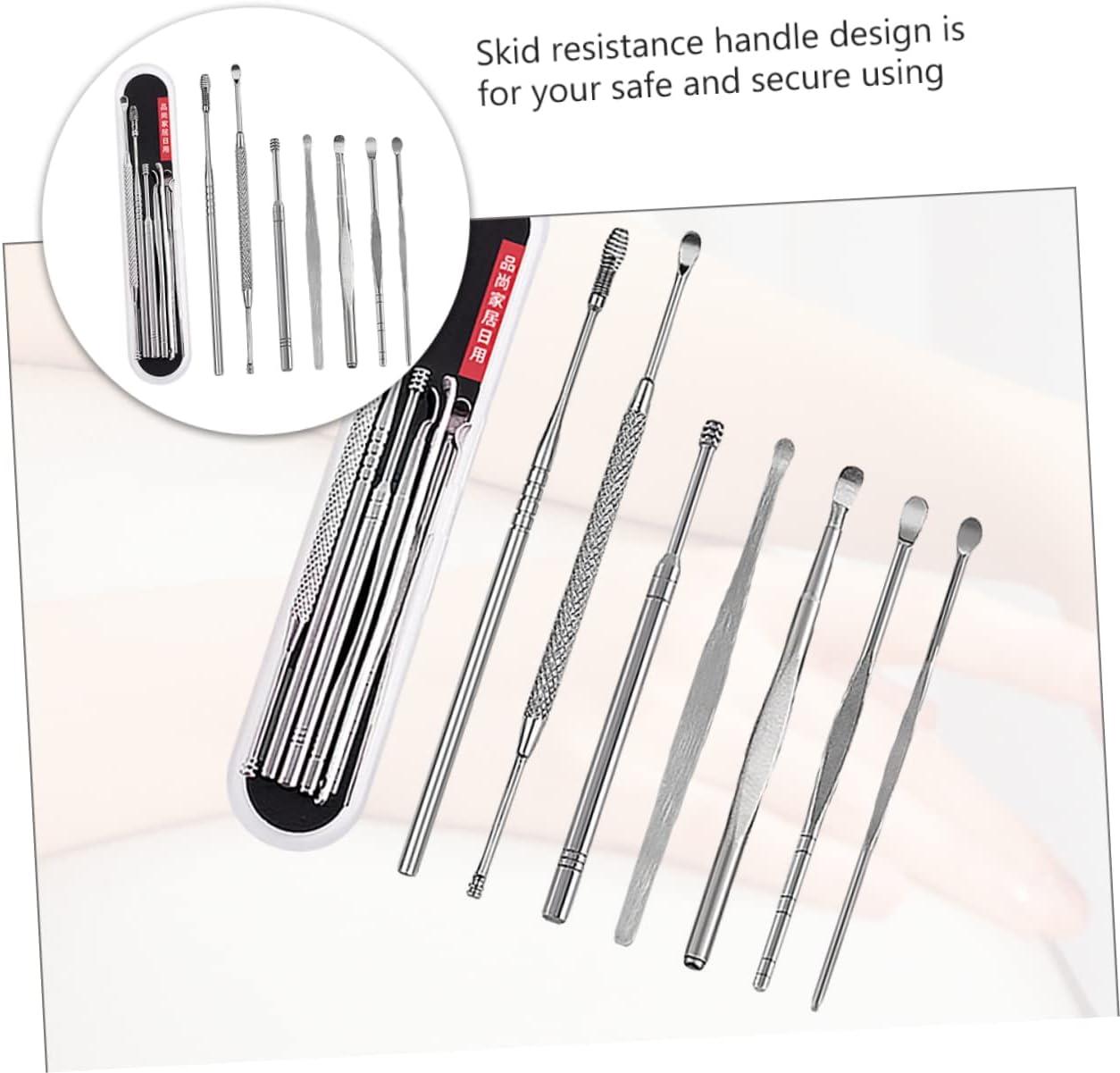 Stainless Steel Ear Cleaning Tools Set - 7pcs Ear Wax Removal Kit | Buy ...