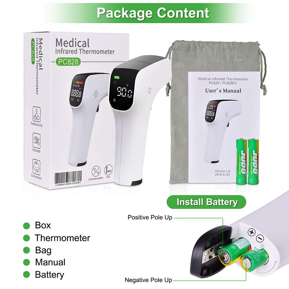 Digital Infrared Thermometer for Adults and Kids - Touchless Basal ...