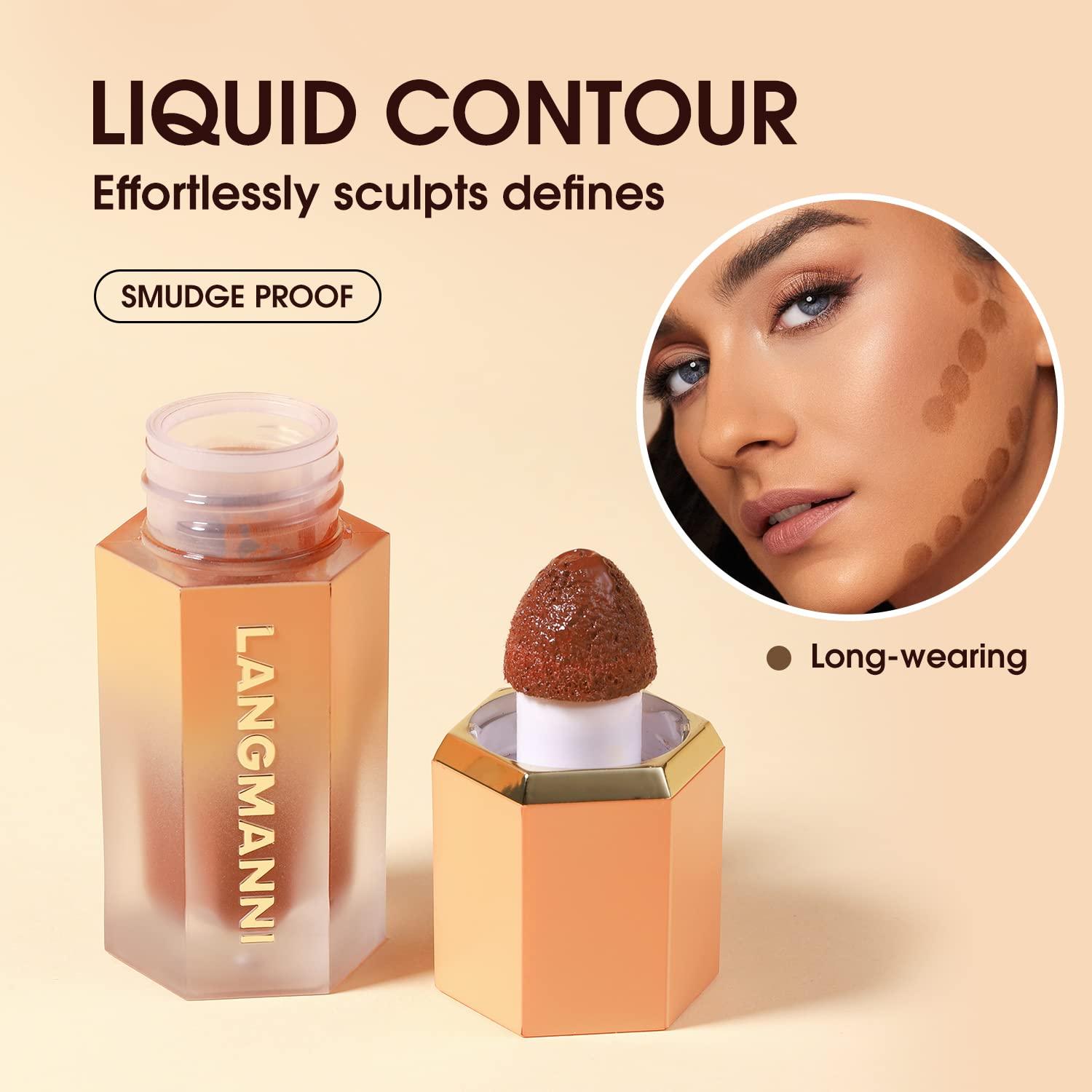 URQT Liquid Contour Wand - Sponge Tip, Highly Pigmented, Long Lasting ...
