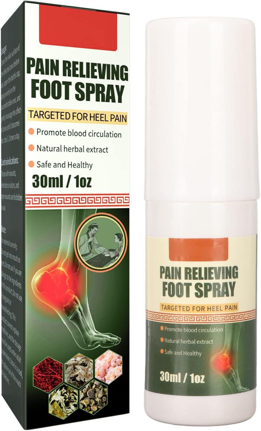 2pcs 30ml Foot Pain Relief Spray for Temporary Nerve Stress in Hands ...