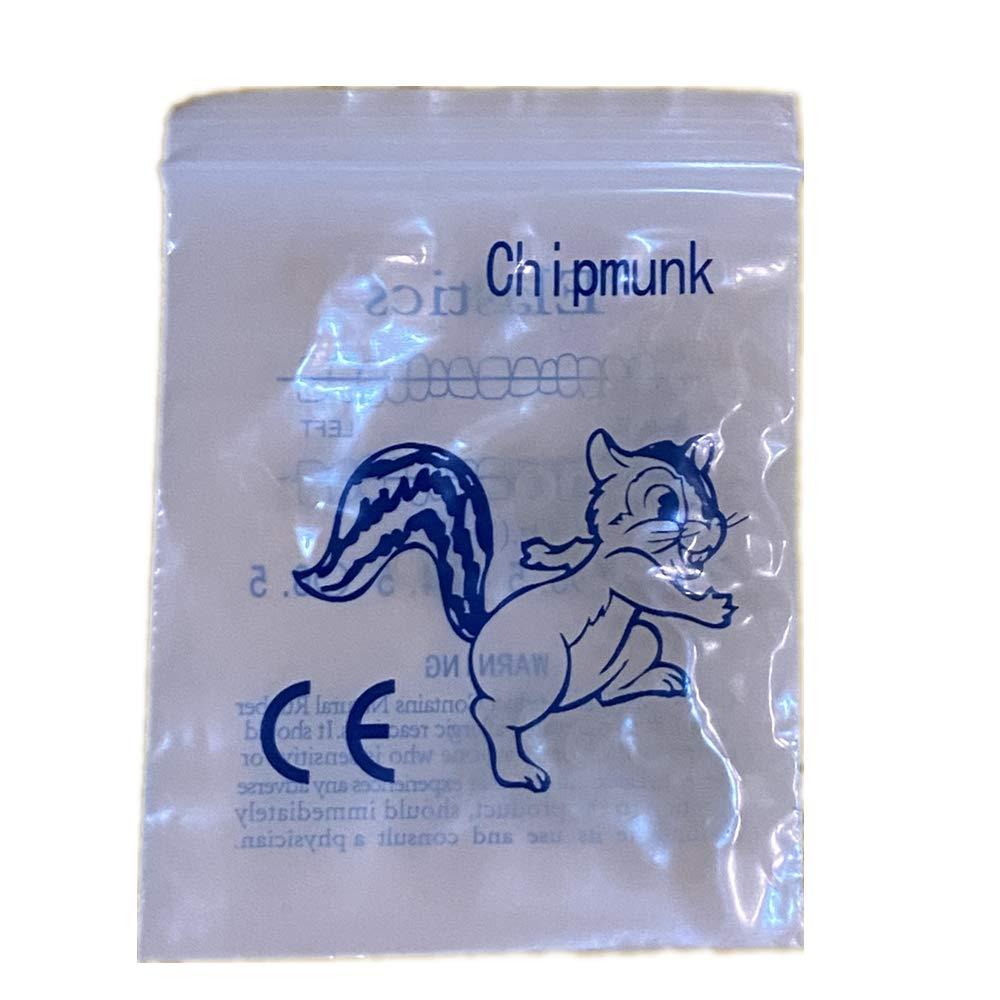 Orthodontic Elastic Rubber Bands (Chipmunk 1/8 - 3.5 oz) - Dental Brace ...