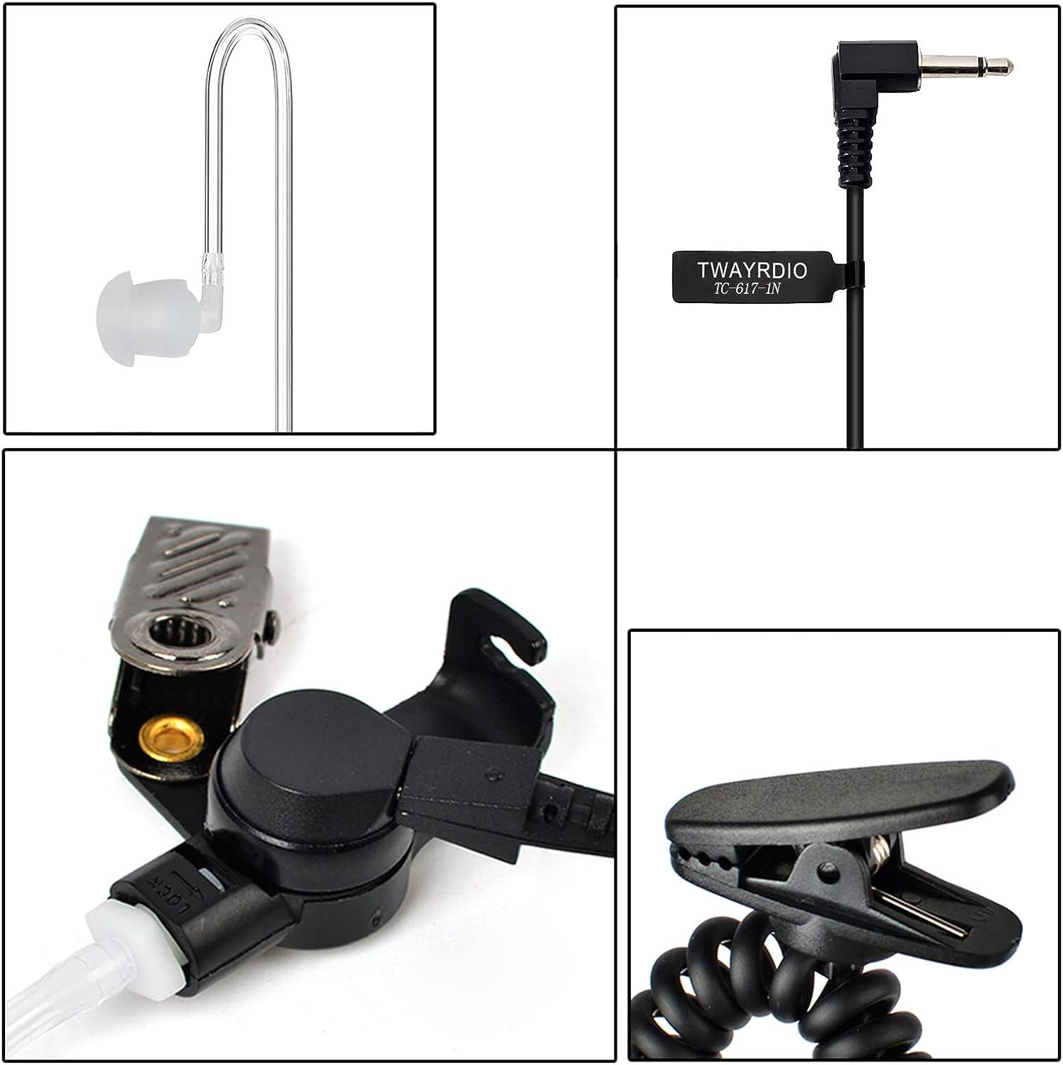 3.5mm Listen Only Surveillance Covert Earpiece for Motorola Radios ...