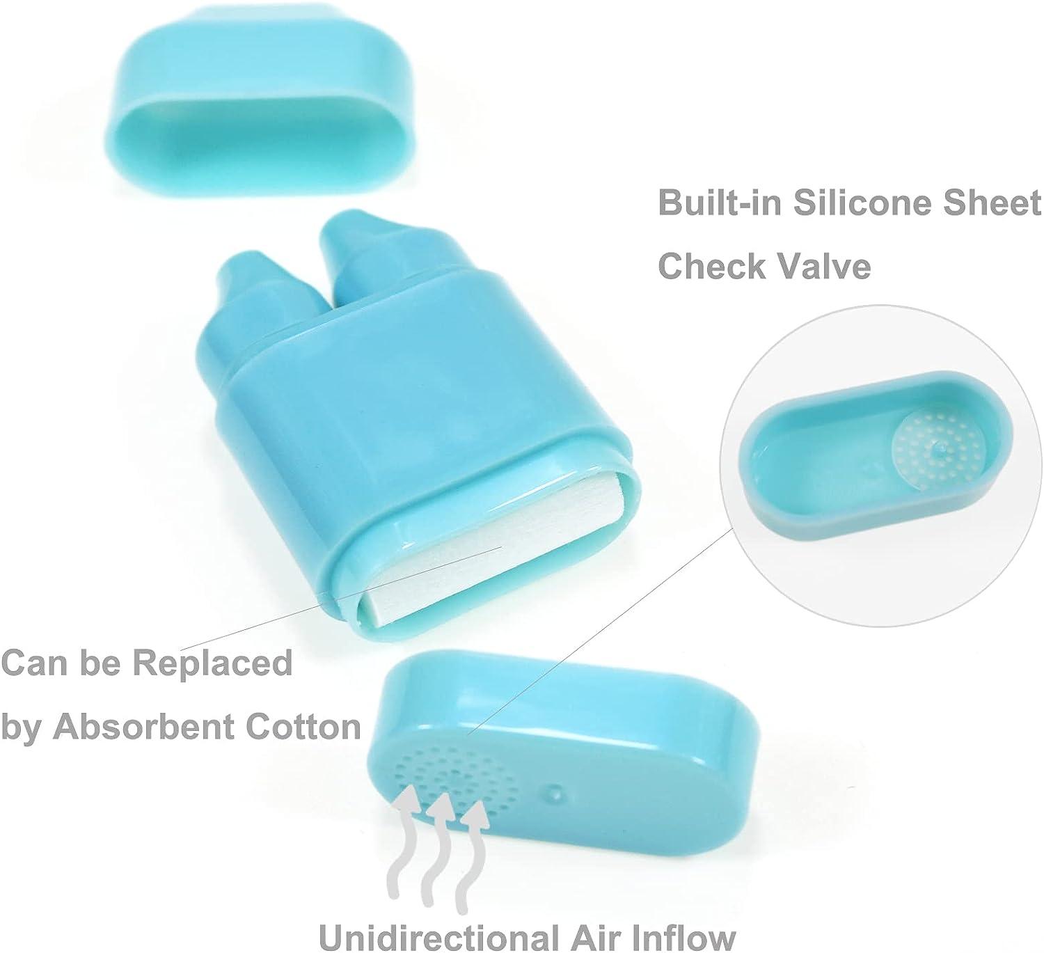 Refillable Nasal Inhaler for Essential Oils - Aromatherapy Nasal Pot ...