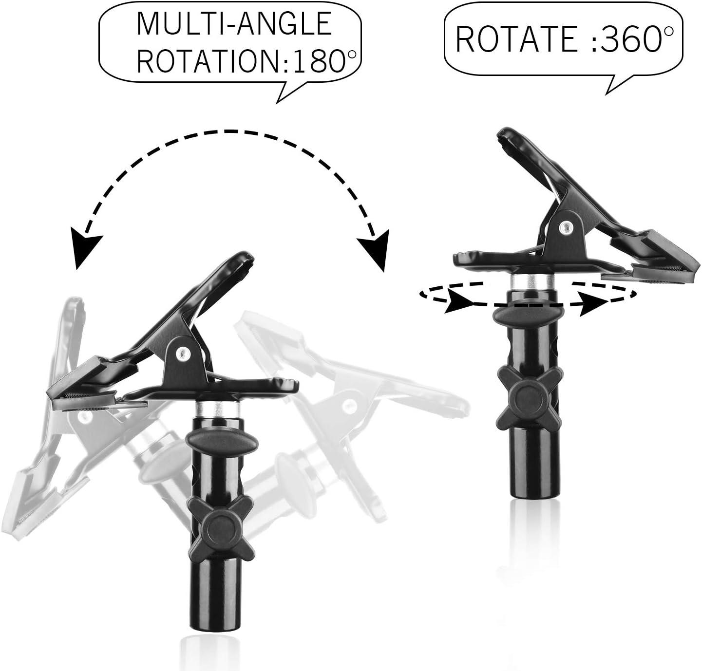 EMART 8.5FT Light Stand Kit with 5/8 Reflector Holder - Heavy Duty ...