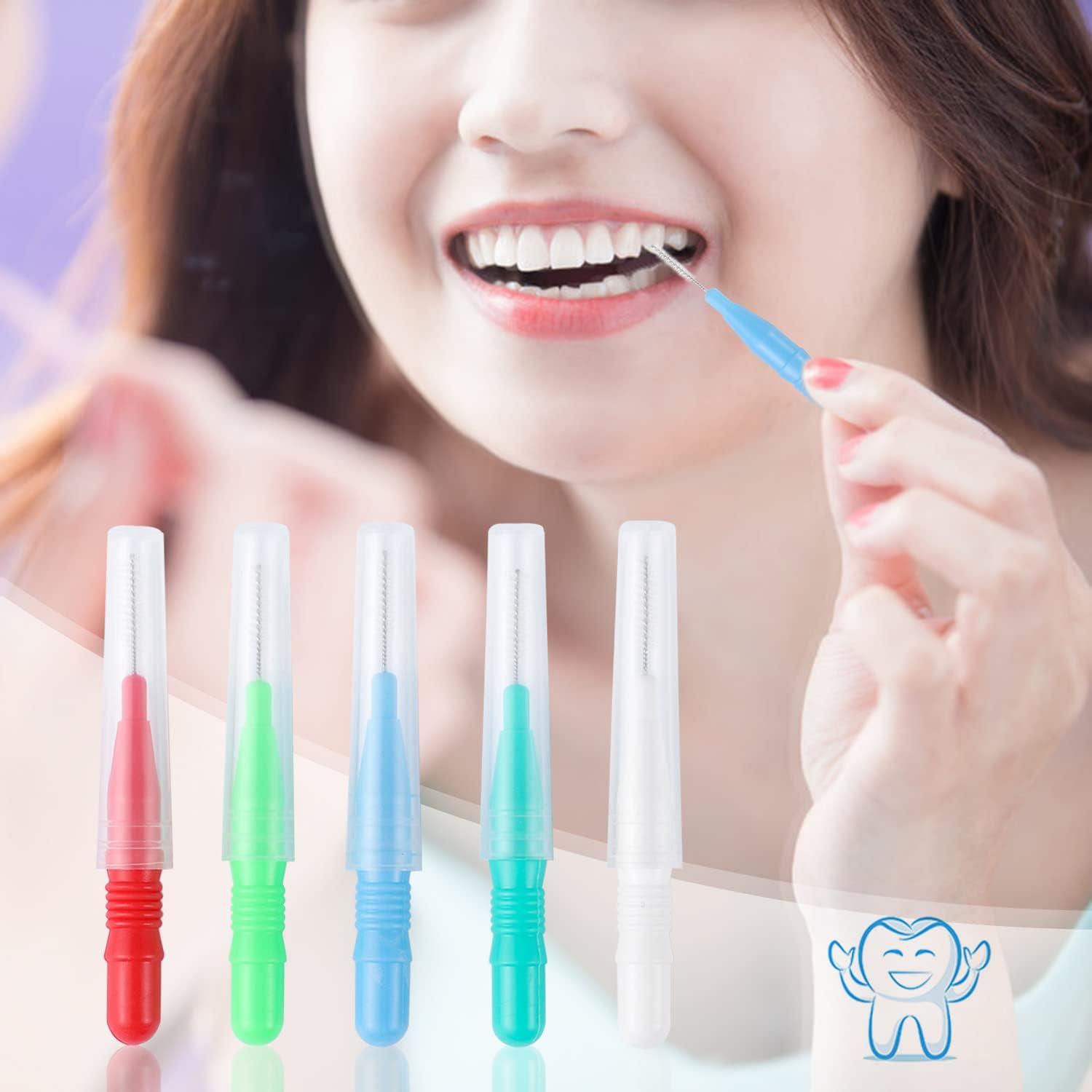 teeth flossing brushes