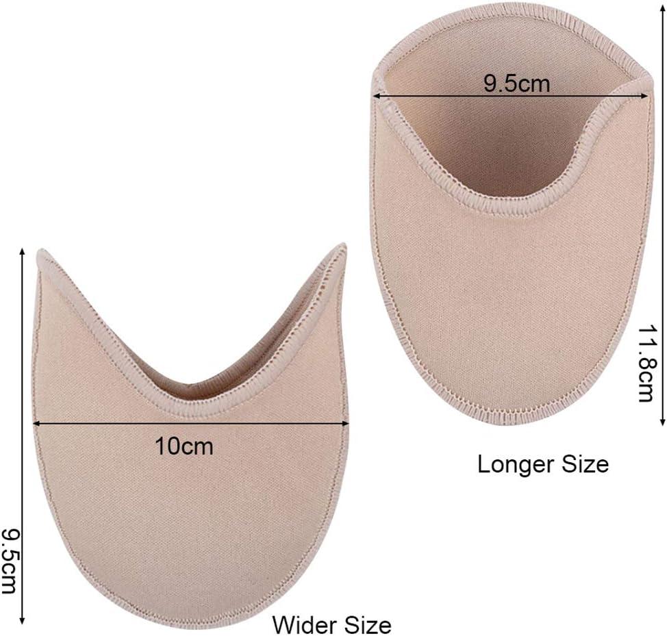 Ballet Pointe Shoe Toe Cap Cover | Knitted Fabric Pouches Pad for ...