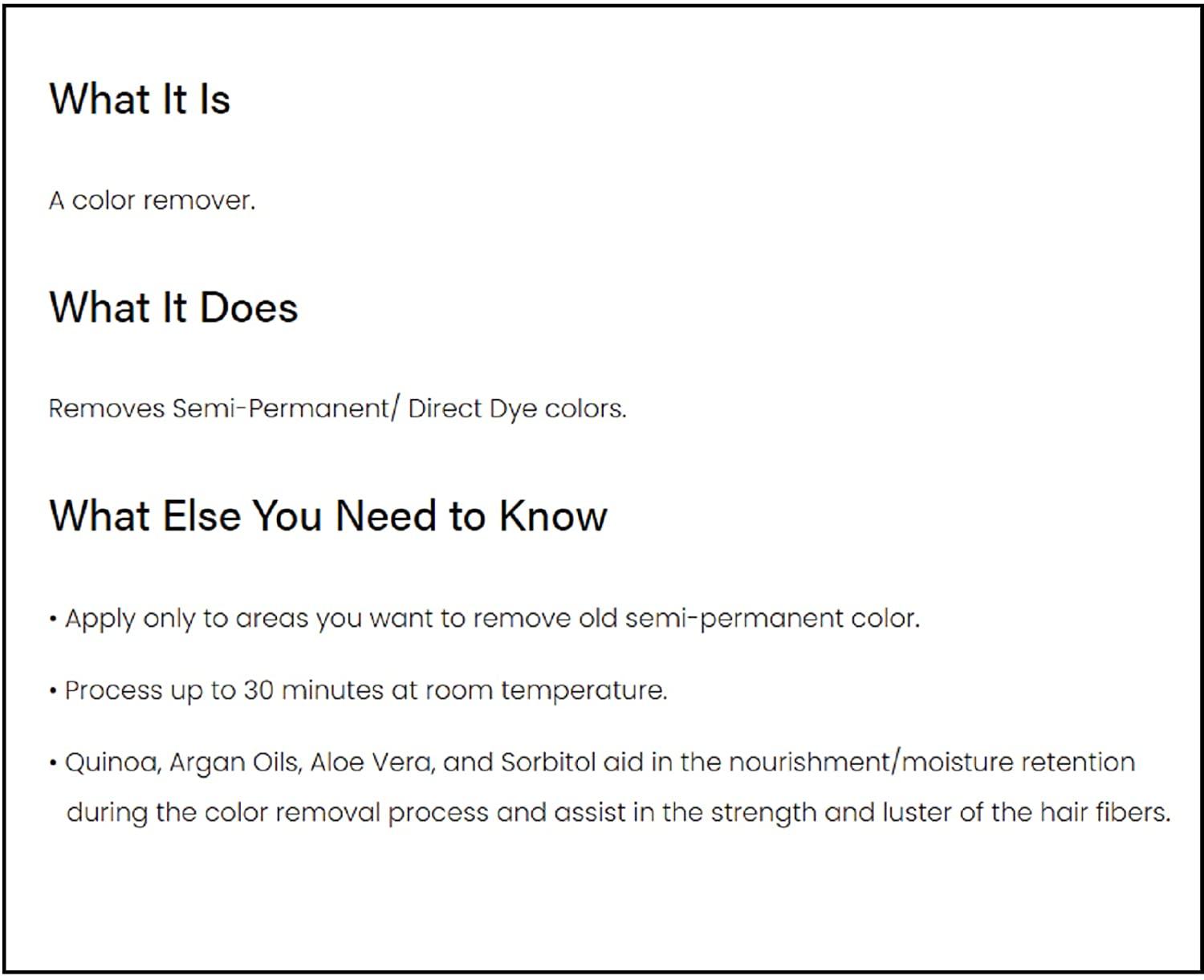 Pulp Riot Blank Canvas Color Remover Packets x2 - Fast & Effective ...