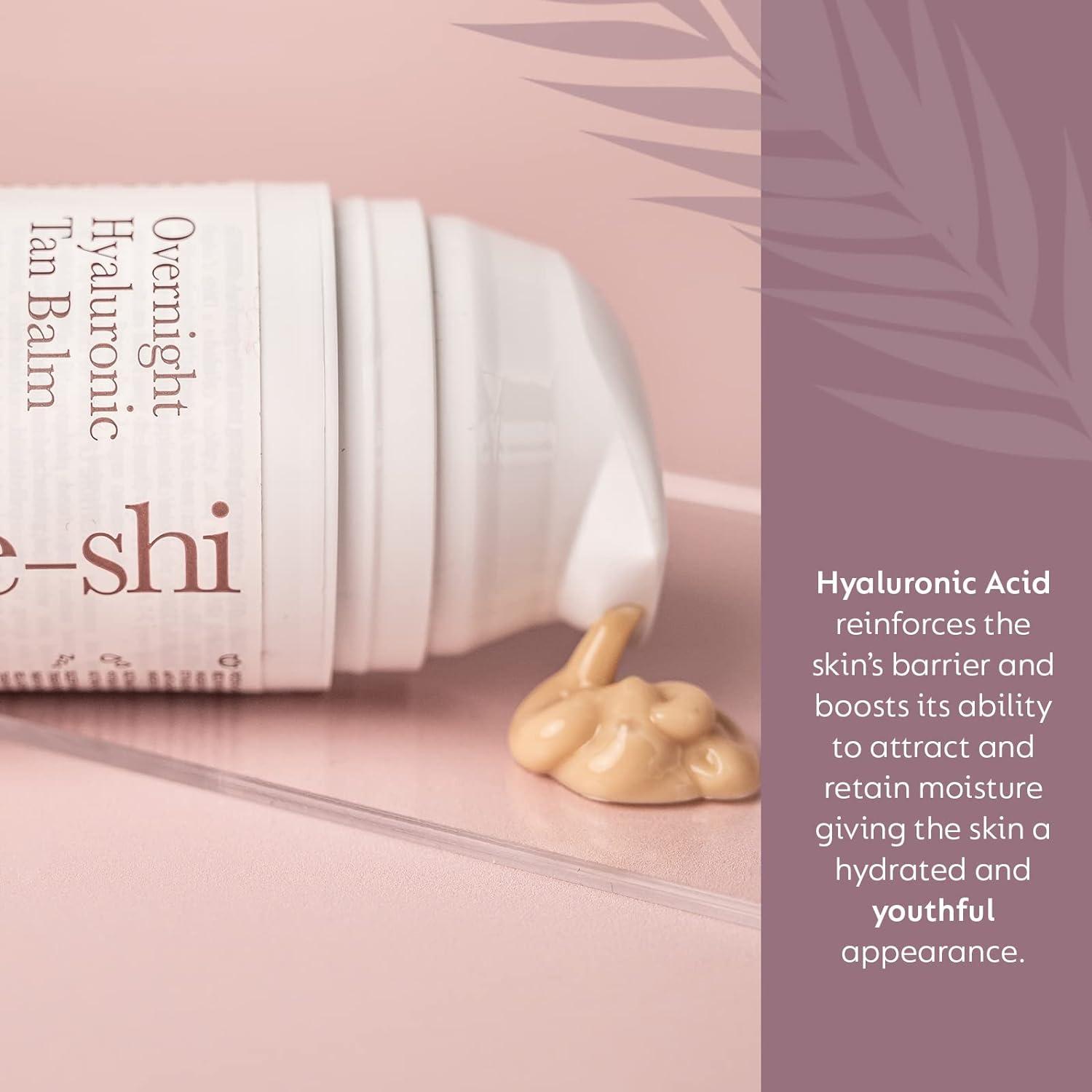 He-Shi Overnight Hyaluronic Tan Balm - Anti-Ageing Face Tanning Balm ...