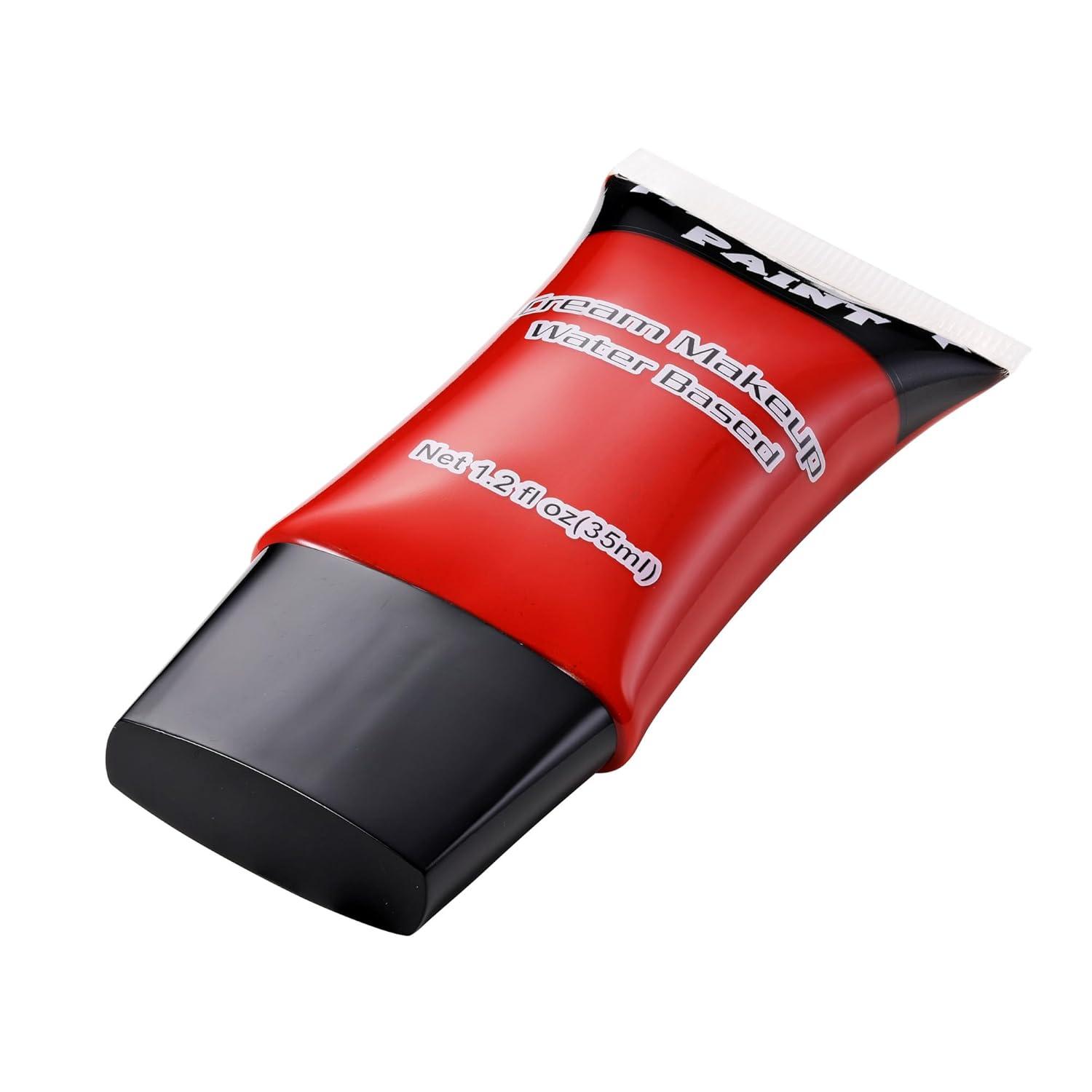 CCbeauty Red Face Paint - Professional Water-Based Cream Makeup for ...