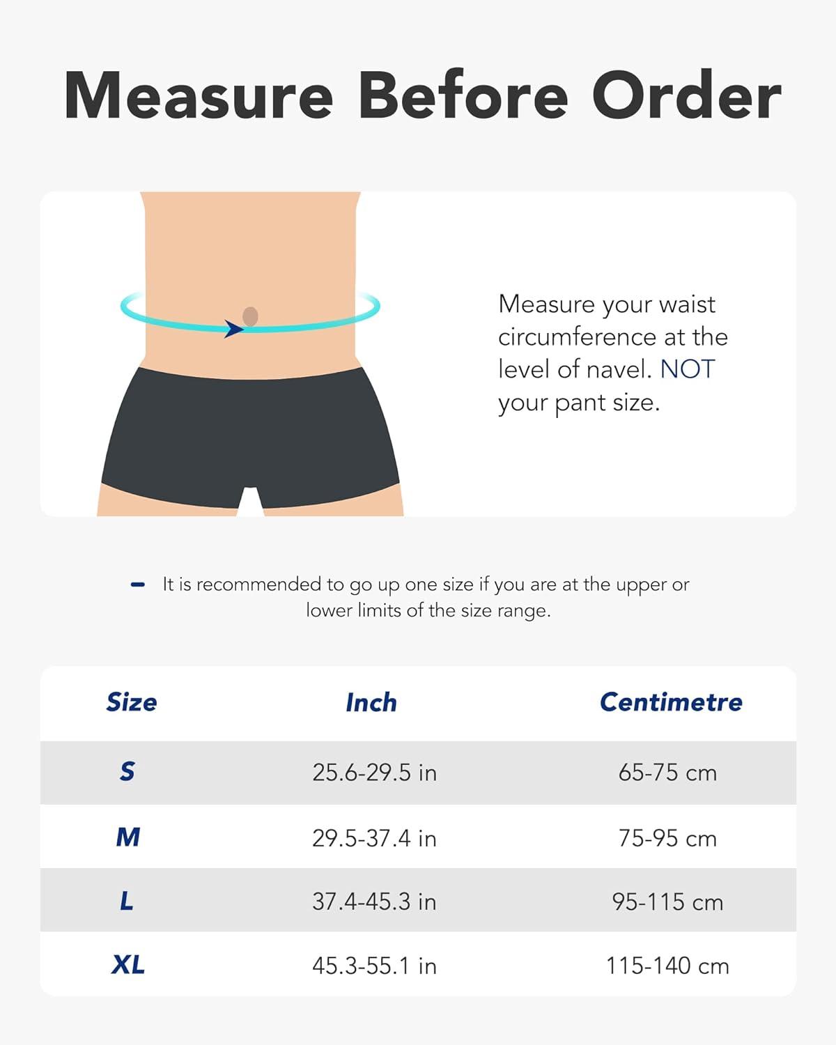 Fitomo Lower Back Support Belt for Men and Women - Pain Relief for ...