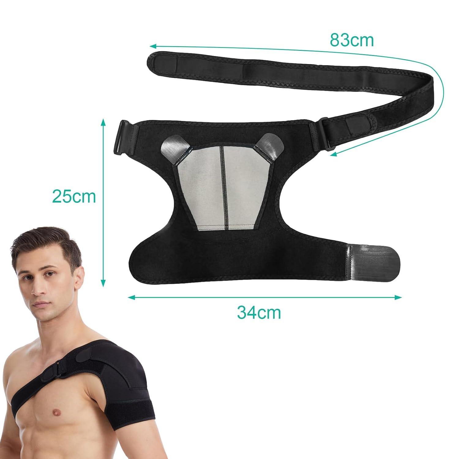 FEXPDL Adjustable Shoulder Support Brace for Men and Women - Rotator ...