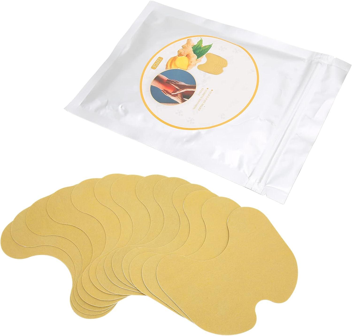 ZJchao 24 Knee Stickers - Wormwood & Ginger Self-Heating Moxibustion ...