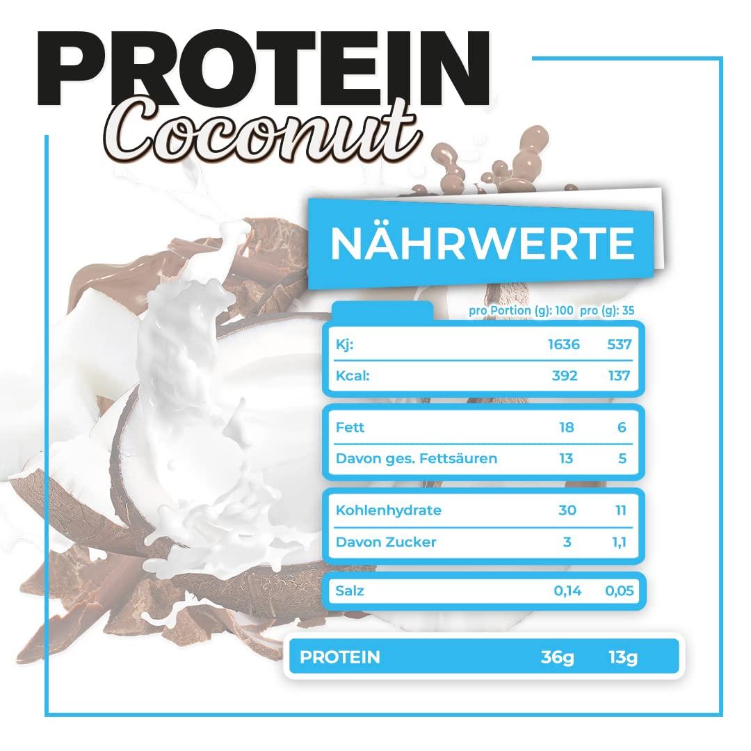 All Stars Protein Snack Bar Coconut - 18x35g | 13g Milk Protein ...