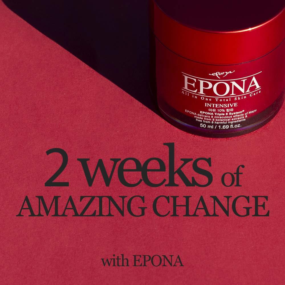 Epona Facial Night Cream - 8 Effects All-in-One Moisturizing Formula ...