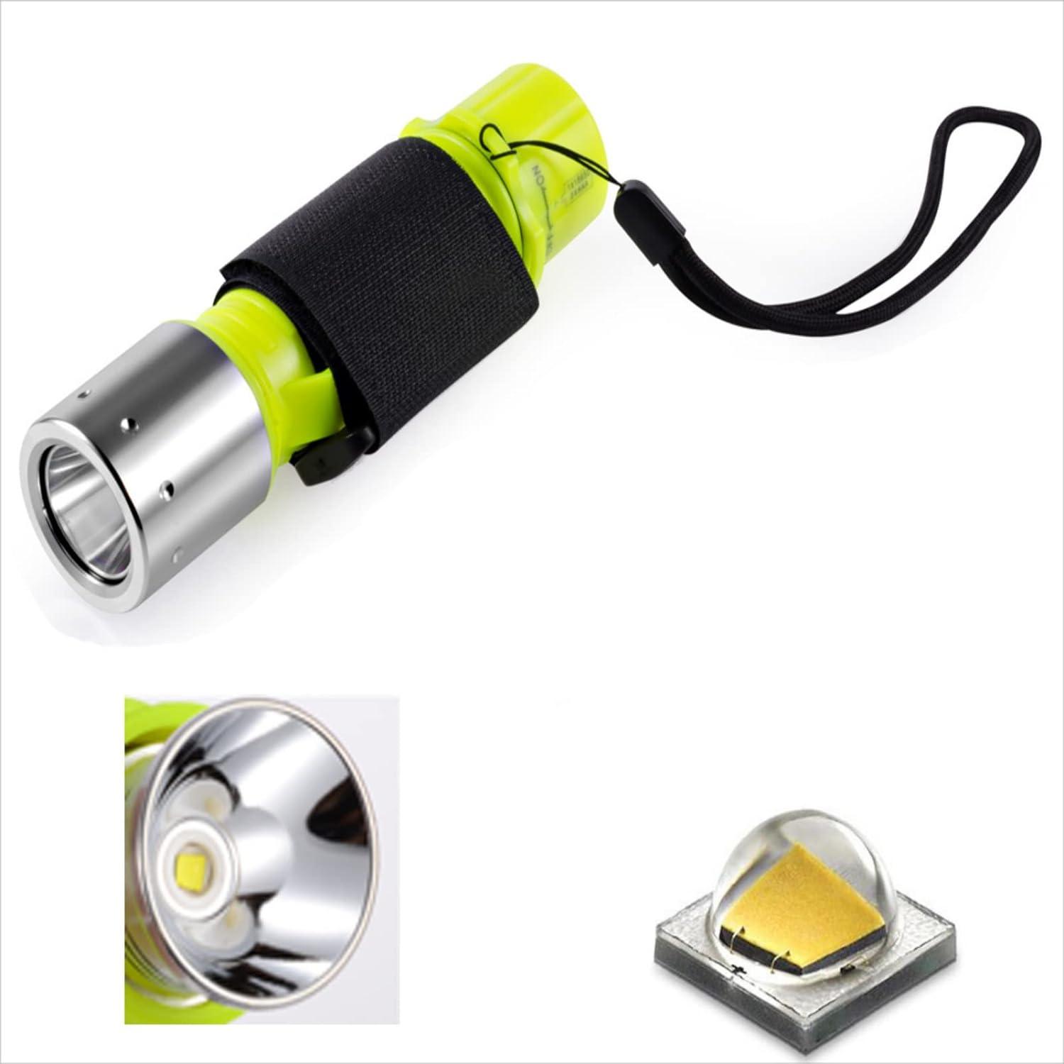 BlueFire Professional 1100 Lumen Diving Flashlight XM-L2 | Waterproof ...