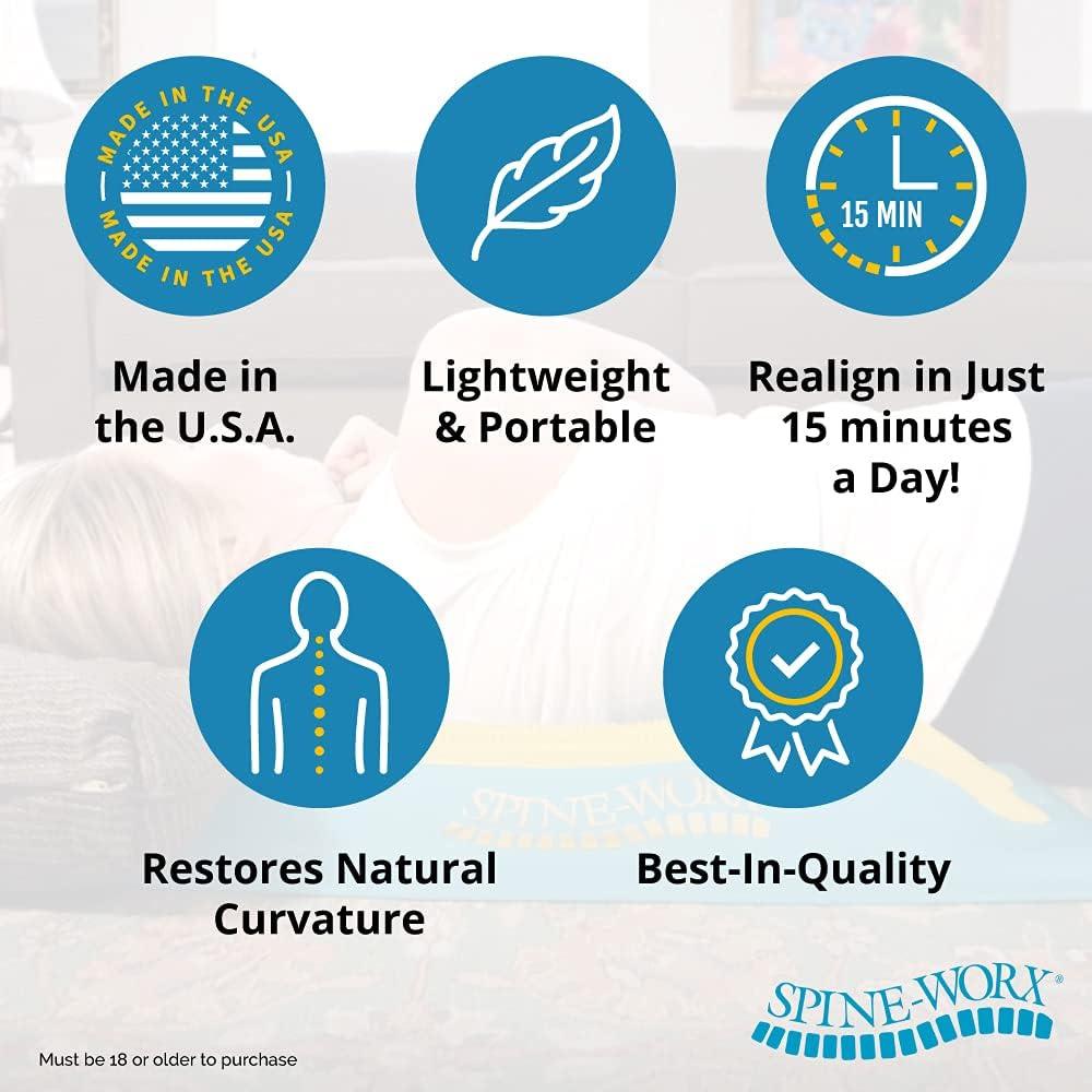 Spine-Worx Back Realignment Device for Thoracic and Lumbar Relief ...