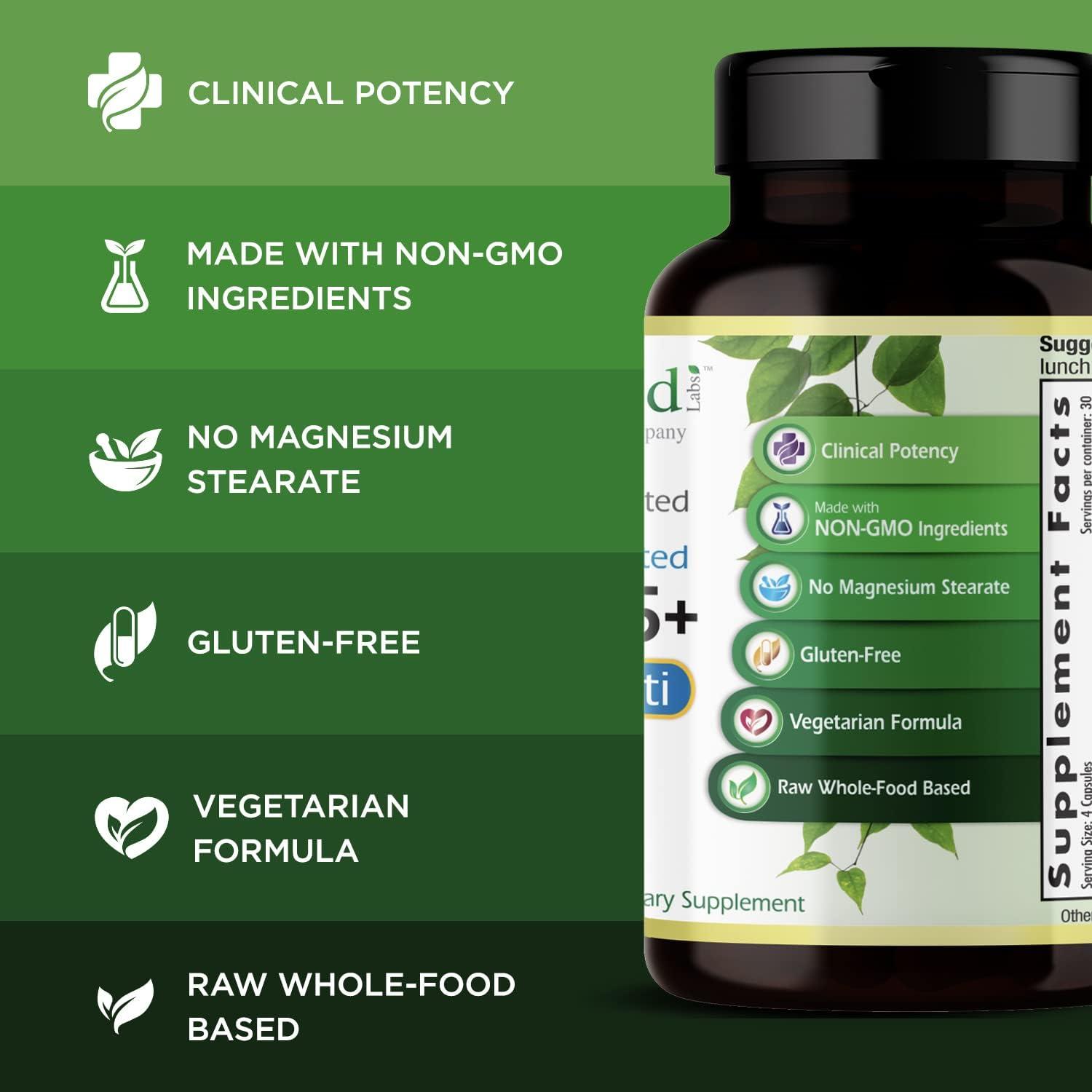 Emerald Labs Men's 45+ Multivitamin - CoQ10, Saw Palmetto, Lycopene ...