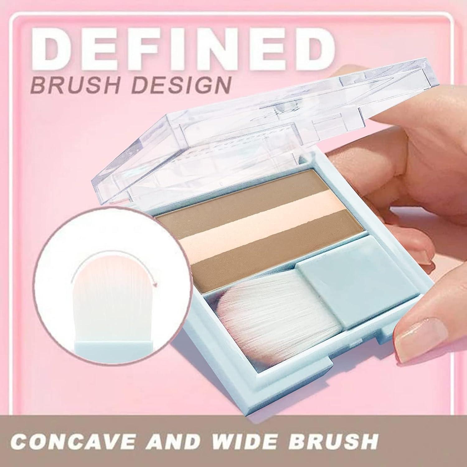 Silky Touch Face Contour Kit: Nose Contouring Bronzer Highlighter ...