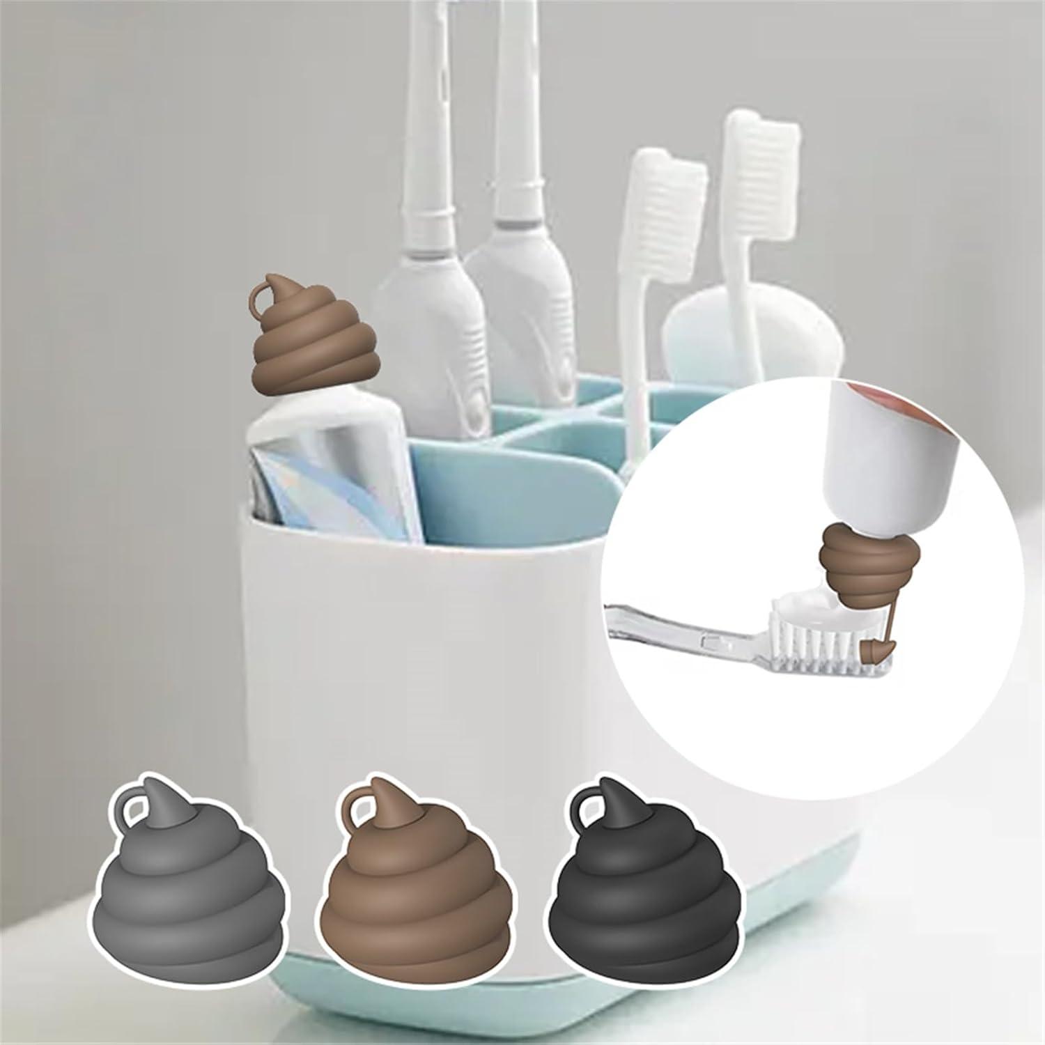 Funny Toothpaste Caps | Reusable Silicone Toothpaste Squeezers | Safe ...