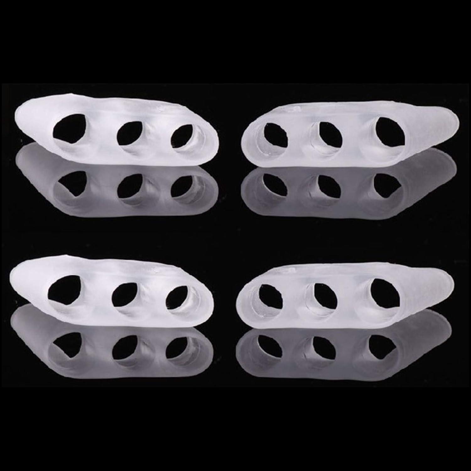 4 Toe Spreader Silicone | Toe Separator for Overlapping Toes Blisters ...