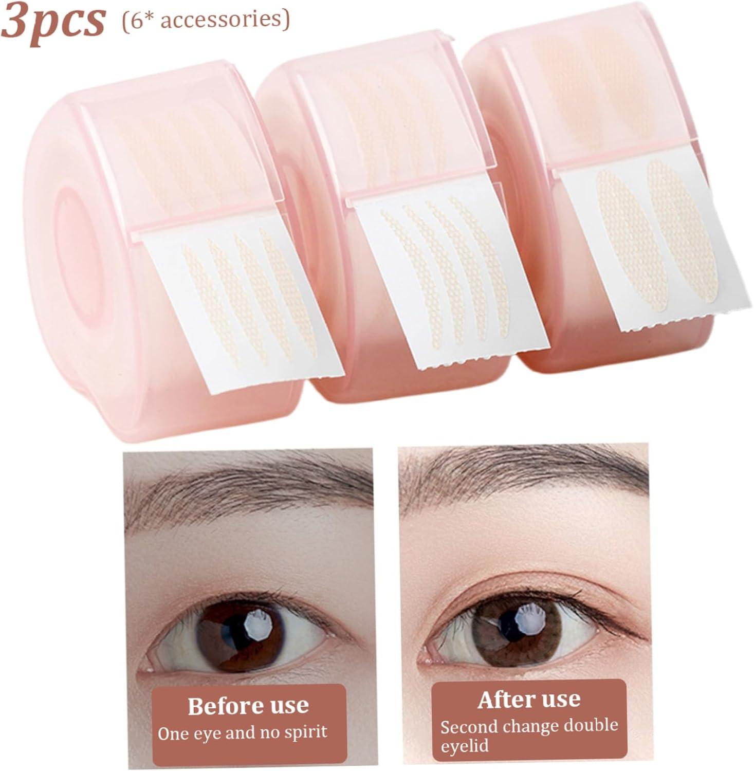 Eyelid Lifter Strips Double Eyelid Tape 3 Rolls Instant Eyelid Lifter ...