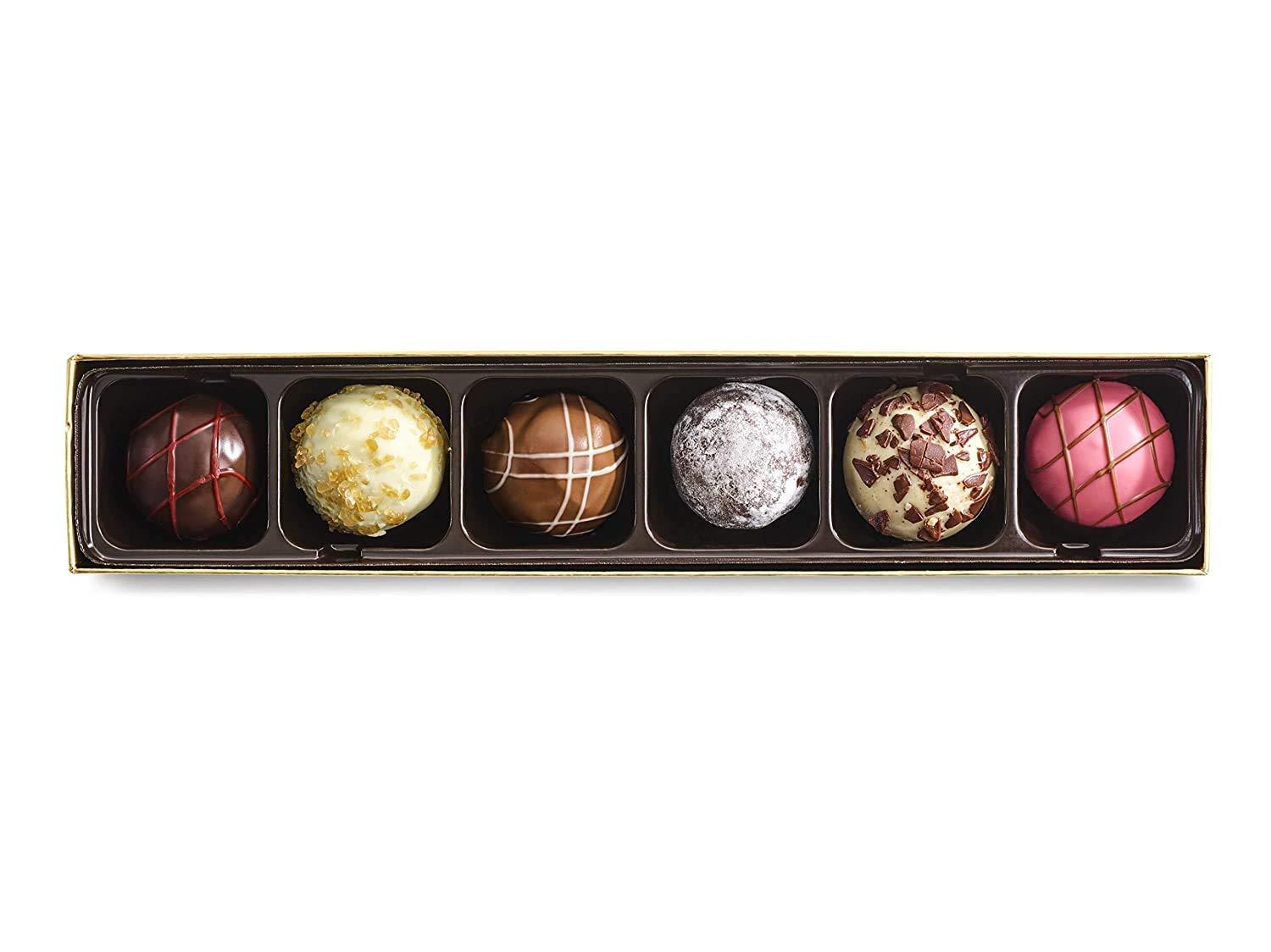 Godiva Patisserie Dessert Truffle Flight Assorted Chocolate Gift Box ...