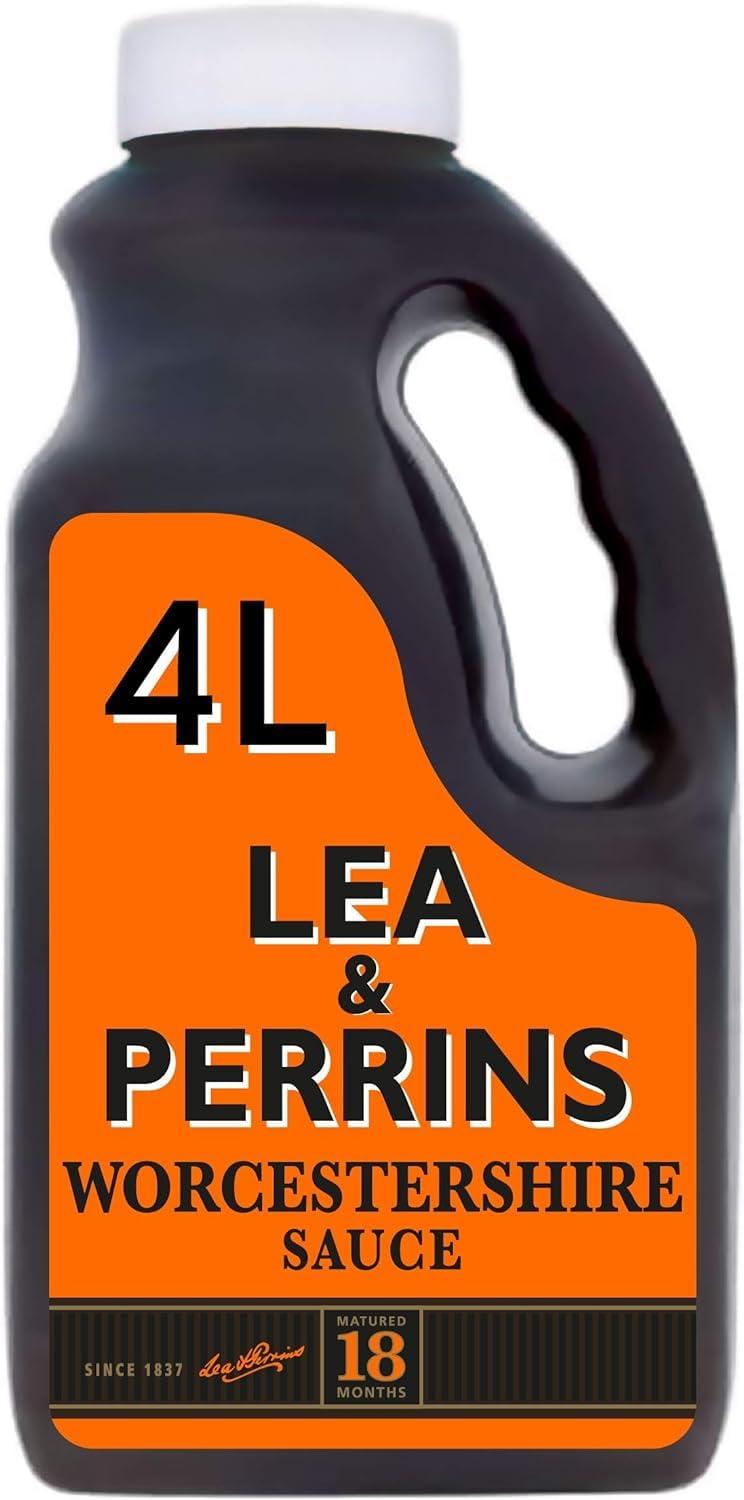 Lea & Perrins Worcester Sauce 4ltr (Pack of 2) | Buy Now with Express ...