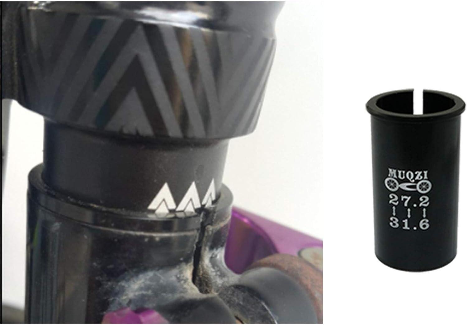 Heyous 25.4mm to 27.2mm Bicycle Seat Post Shim | Seatpost Sleeve ...