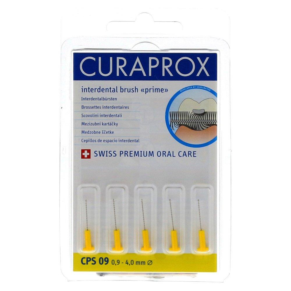 Curaprox CPS 09 Interdental Brushes - Yellow | Optimal Dental Care for ...
