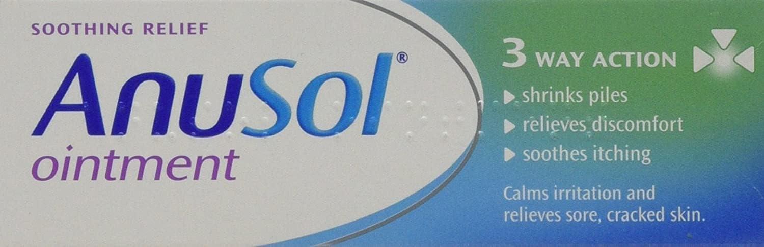 Anusol Ointment 25g x 3 Packs - Fast Relief for Hemorrhoids | Buy Now ...