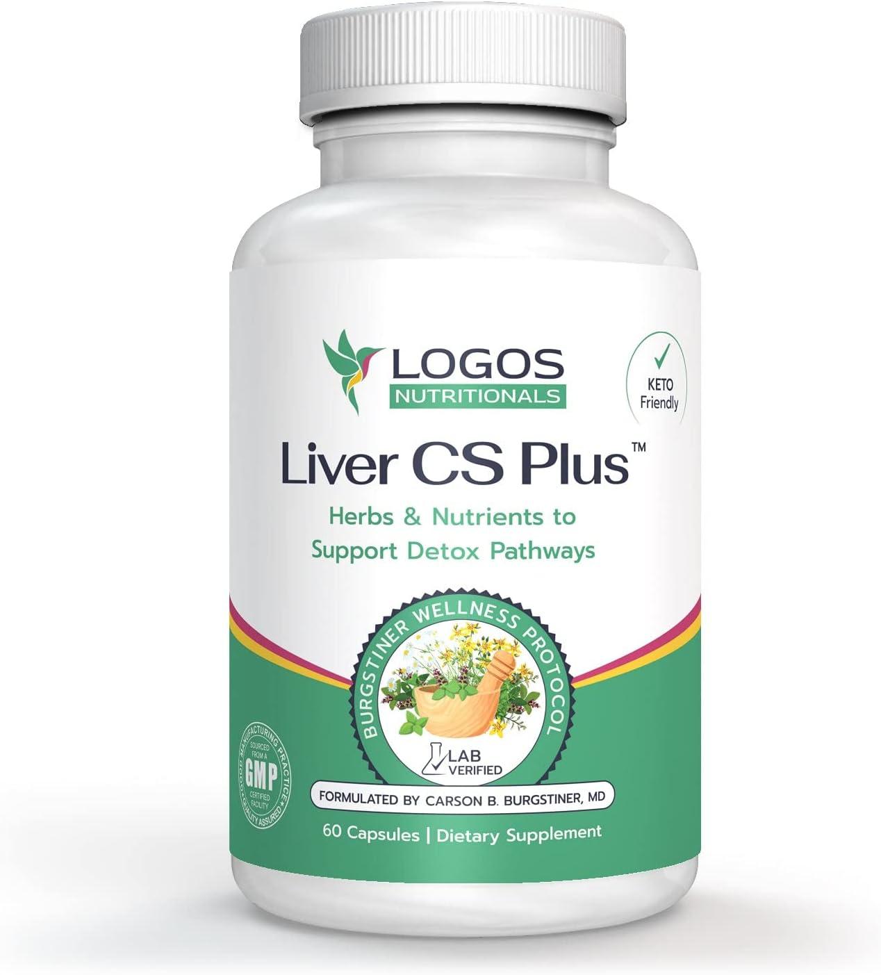 Logos Nutritionals Liver CS Plus - 60 Veggie Caps - Liver Detox Formula ...