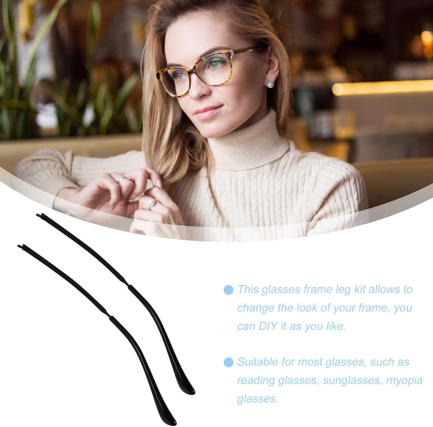 Mipcase Metal Glasses Replacement Temples - Durable Eyeglass Arms for ...