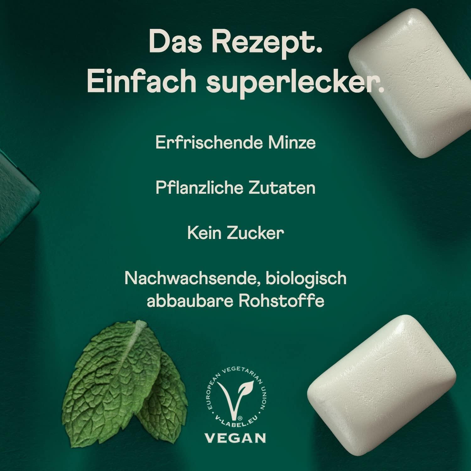 Forest Gum Mint | Vegan Vegetable Mint Chewing Gum | Sugar-Free ...
