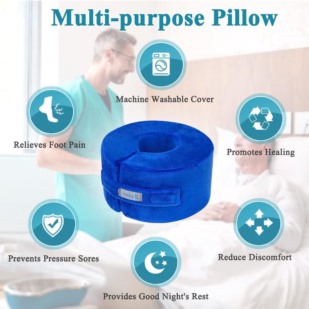 Heel Protector for Pressure Sores | Foot Elevation Pillow | Ankle ...