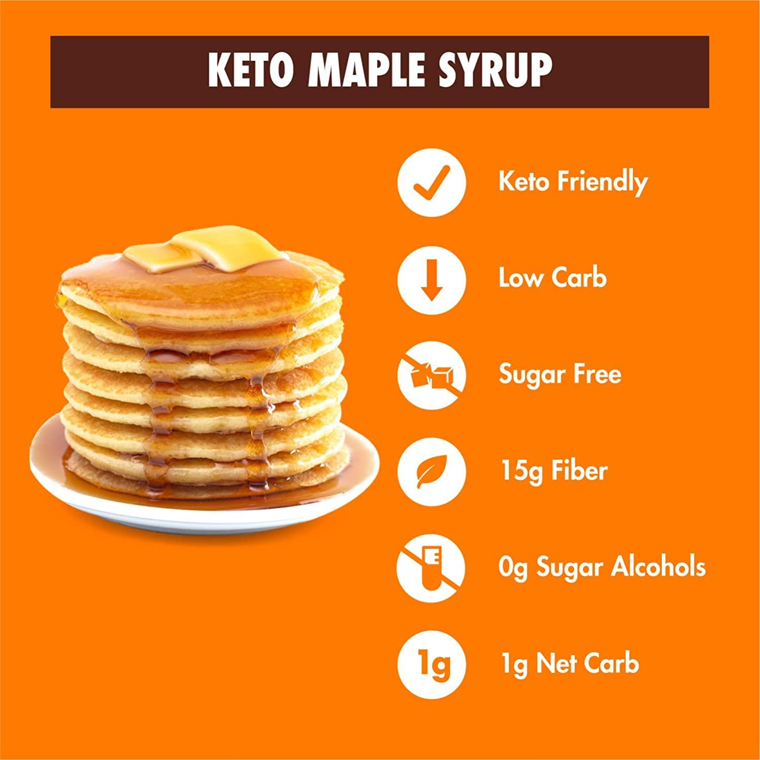 ChocZero Maple Syrup Sugar Free 12 oz
