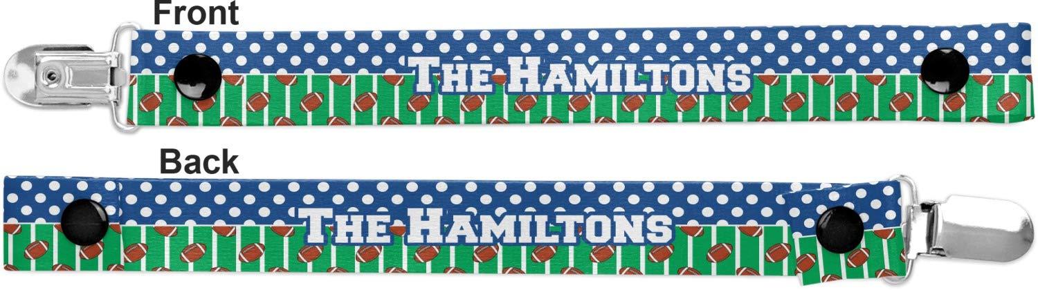 Personalized Football Pacifier Clip - Keep Baby's Binky Secure | Buy ...