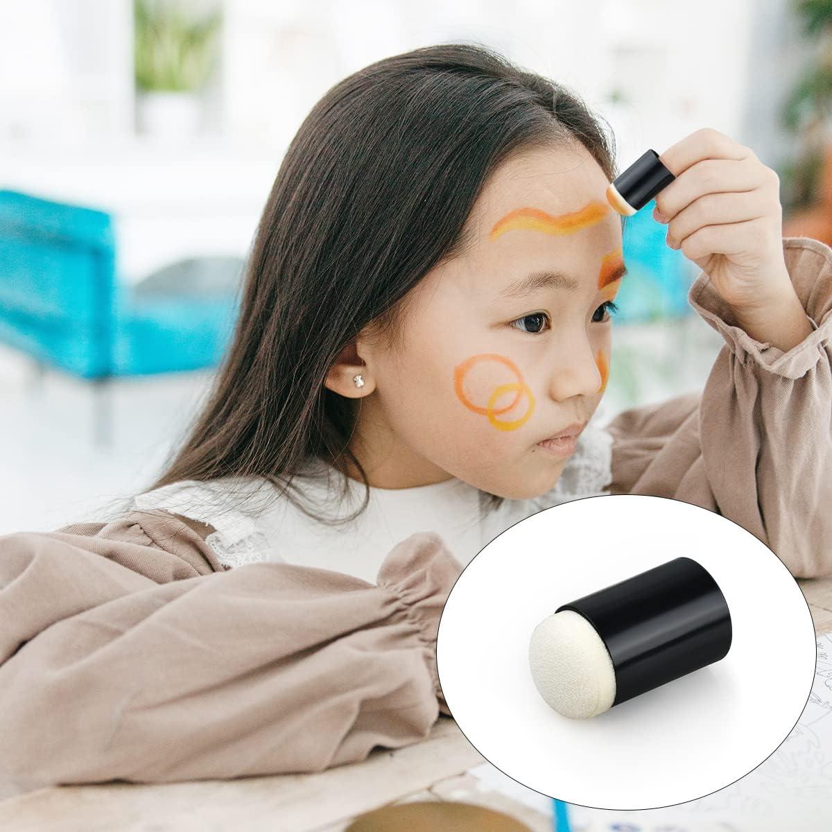 30 Pcs Craft Finger Sponge Daubers - Finger Painting Sponge Set for ...