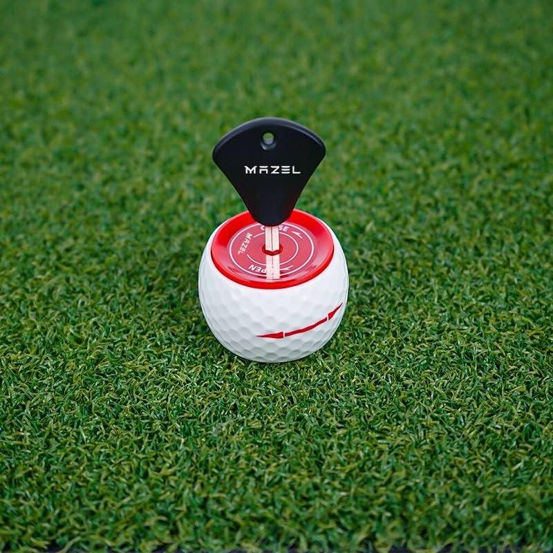 MAZEL Golf Practice Putting Ball - Putting Accuracy Trainer with ...